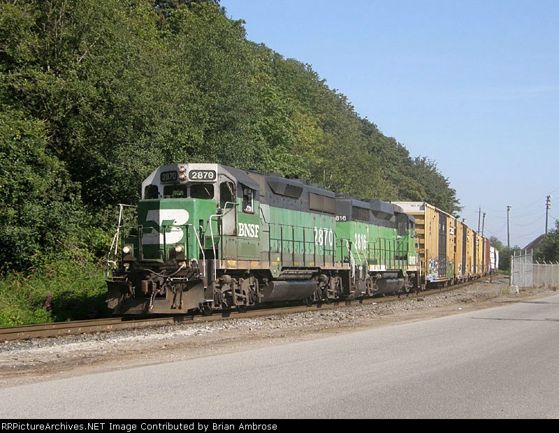 BNSF 2870 South
